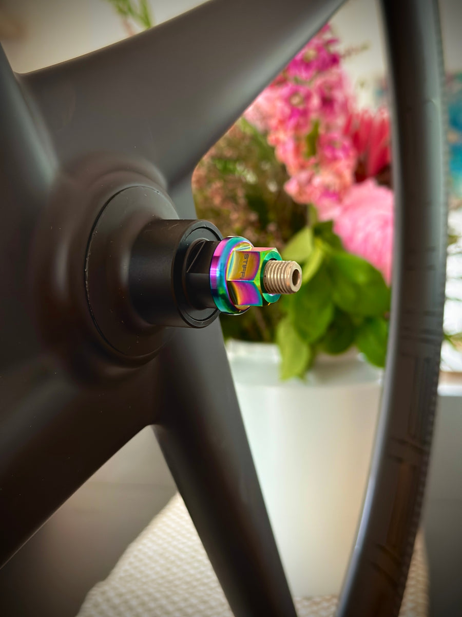 Titanium Stiffi Track Nuts